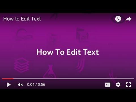 Logo Maker Tutorial: Editing Text