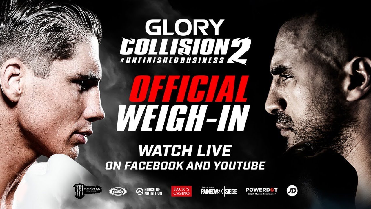 GLORY Collision 2 Official Weigh-Ins - GLORY Kickboxing