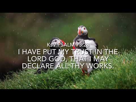 KJV Psalm 73:28 | Scripture Song