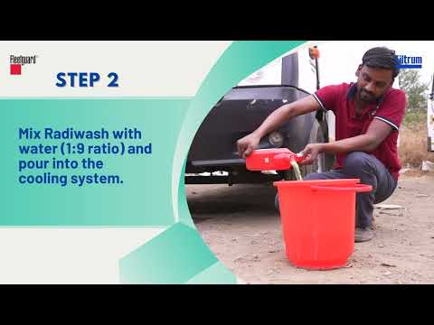 Demo: How to use the Fleetguard Coolant Kit: Radiwash and Fleetcool HD