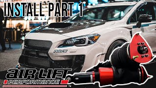 Air Lift Performance Air Suspension Rear Drop Kit - 2008-2024 Subaru ...
