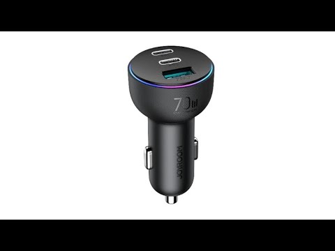 Review: USB C Car Charger Adapter: JOYROOM 70W Super Fast Car Charger Dual PD35W &QC3.0 Fast