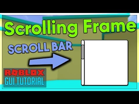 Scrolling frame with horizontally moving scrollbar - Art Design Support - Developer Forum | Roblox