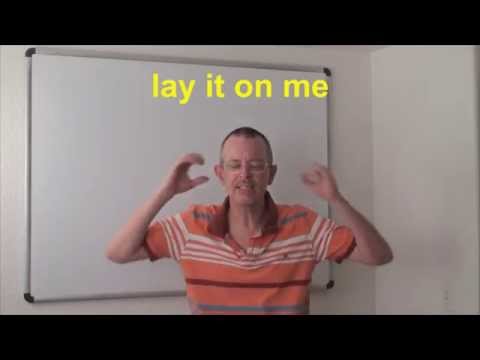 Learn English: Daily Easy English Expression 0563: Lay it on me!