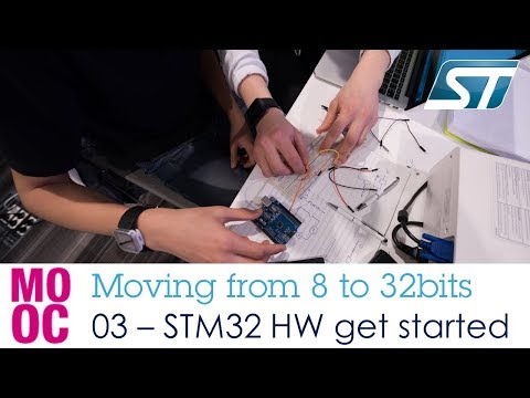 Moving from 8 to 32bit workshop - 3 STM32 hardware getting started