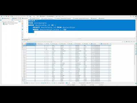 Subqueries in SQL VIDEO | educational research techniques