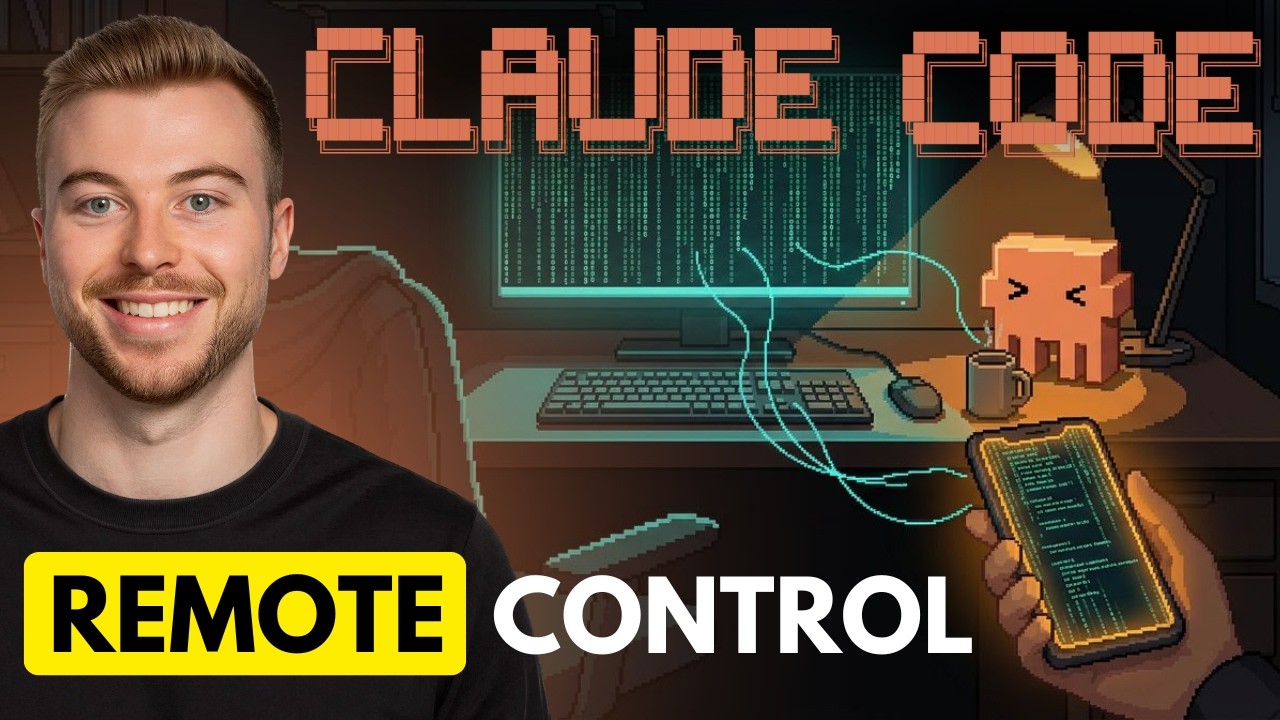 Control Claude Code From Your Phone! (Setup in 5 Minutes)