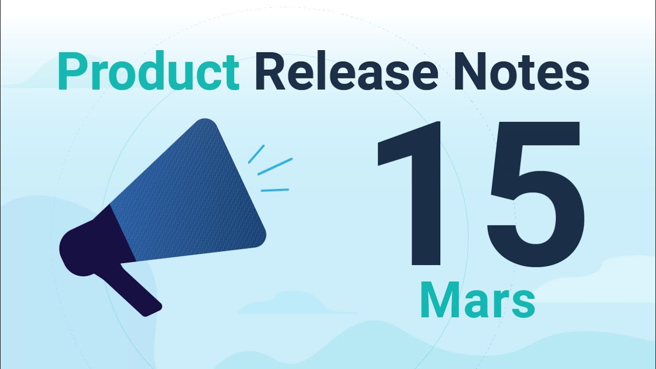 Product Release Notes 15 Mars (NO)