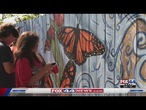 Butterfly mural debuts at Bell's Hill Elementary