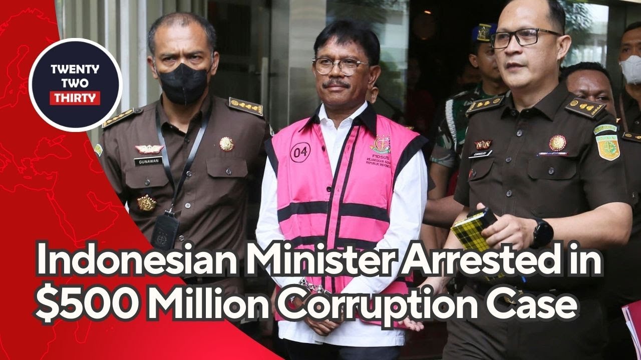 Indonesian Minister Arrested in $500 Million Corruption Case