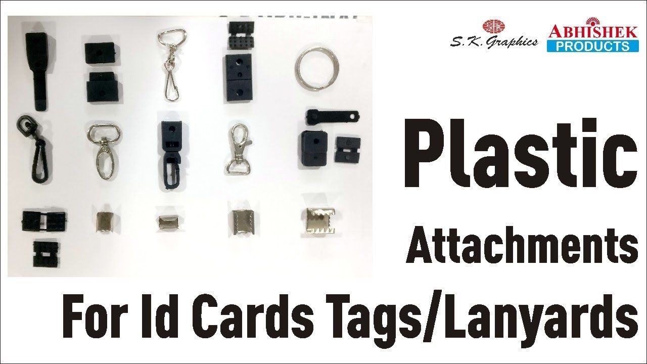 🔗 New Plastic Joint Attachment For ID Cards, Lanyards & Multicolour Tags | AbhishekID.com
