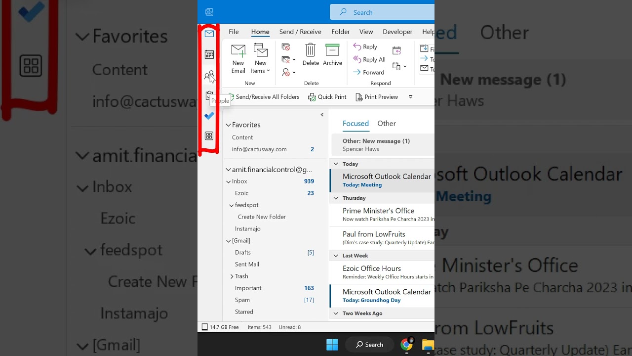 What Does Ctrl + Shift + C Do in Microsoft Outlook?