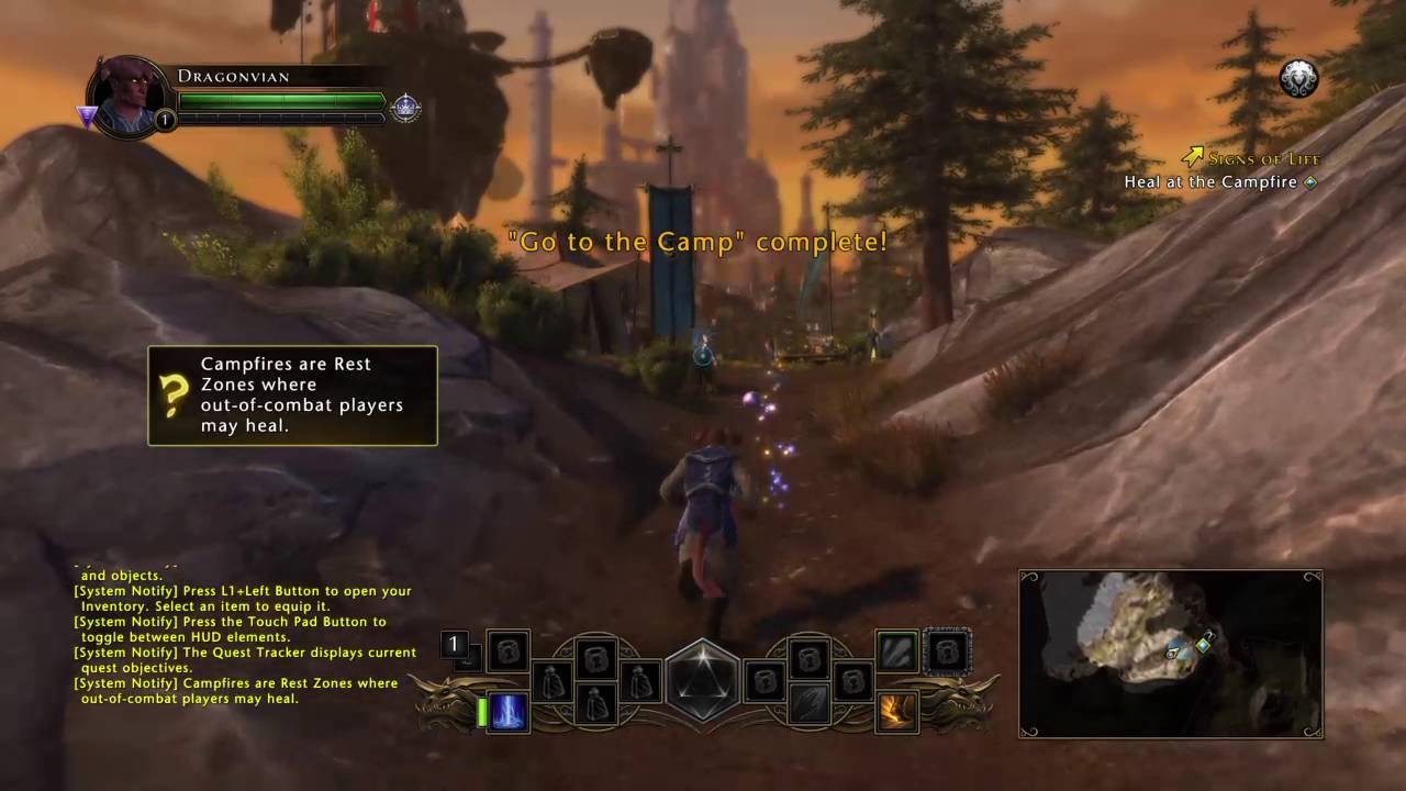 Neverwinter CONTROL WIZARD Walkthrough Gameplay PS4 Part 1