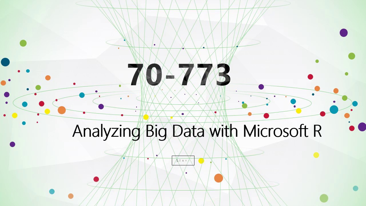CertTree 70-773 Analyzing Big Data with Microsoft R study guide