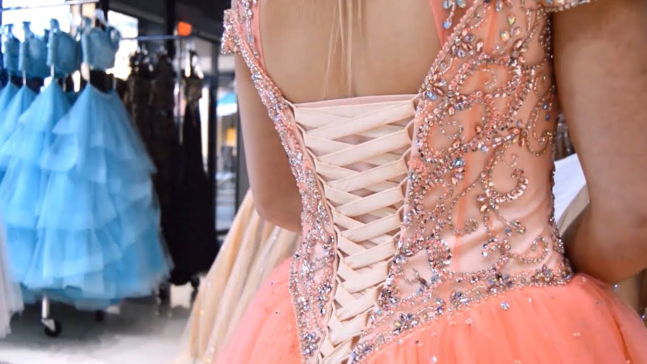 HOW TO: Lace Up a Corset Dress - Rsvp Prom and Pageant