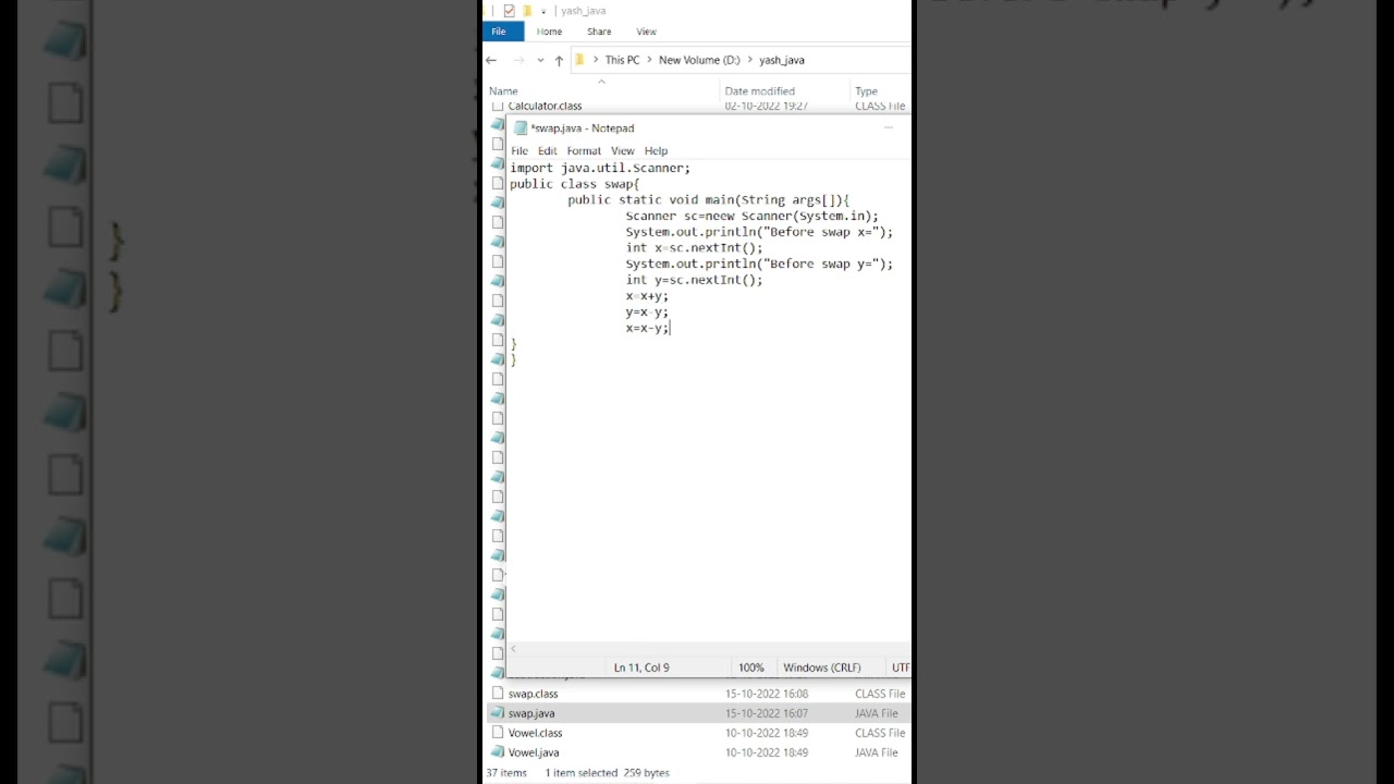 Java program to Swap two numbers without using third variable  🔥🔥  Swap numbers in java