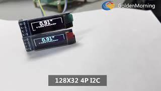 SSD1306 128x32 I2C 0.91 Inch OLED LCD Display Modules - Shenzhen ...
