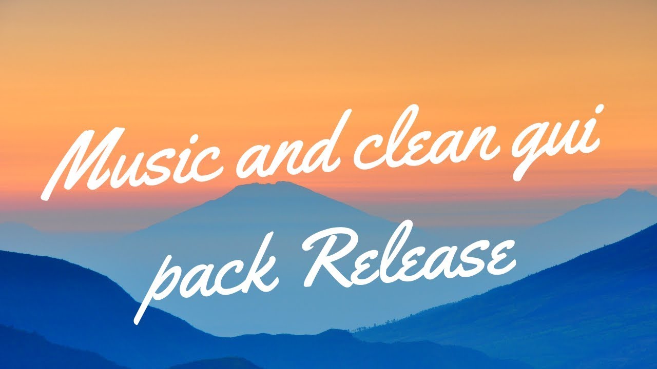 Clean gui overlay Minecraft Resource Pack | PvP Resource Pack