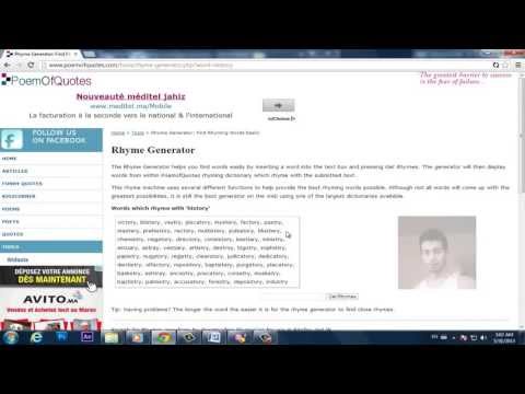 Easy Way to Find Rhyme Fast via Rhyme Generator