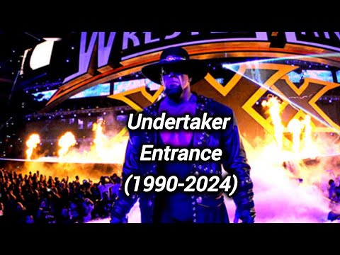 Evolution of The Undertaker Entrance (1990-2024)