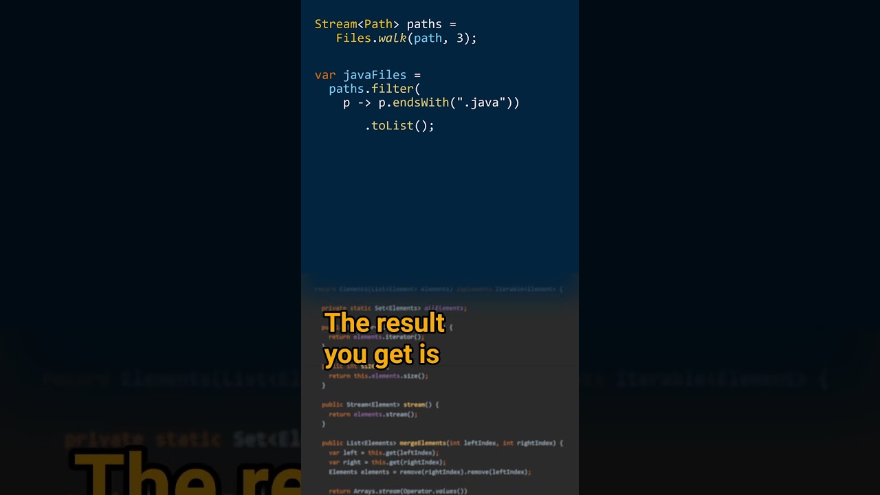 How can you stream the content of a directory? - Cracking the Java Coding Interview #javacoding
