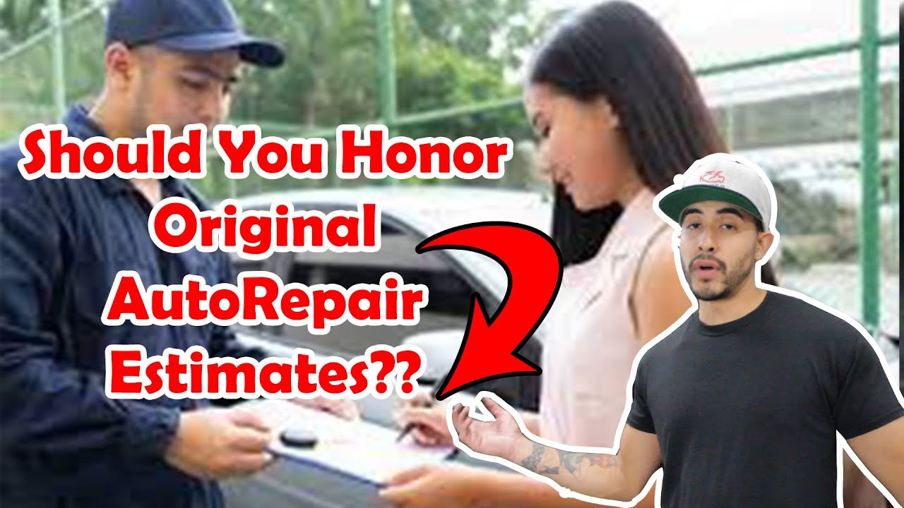 Should You Honor a AutoRepair Quote Even if You Break a Bolt