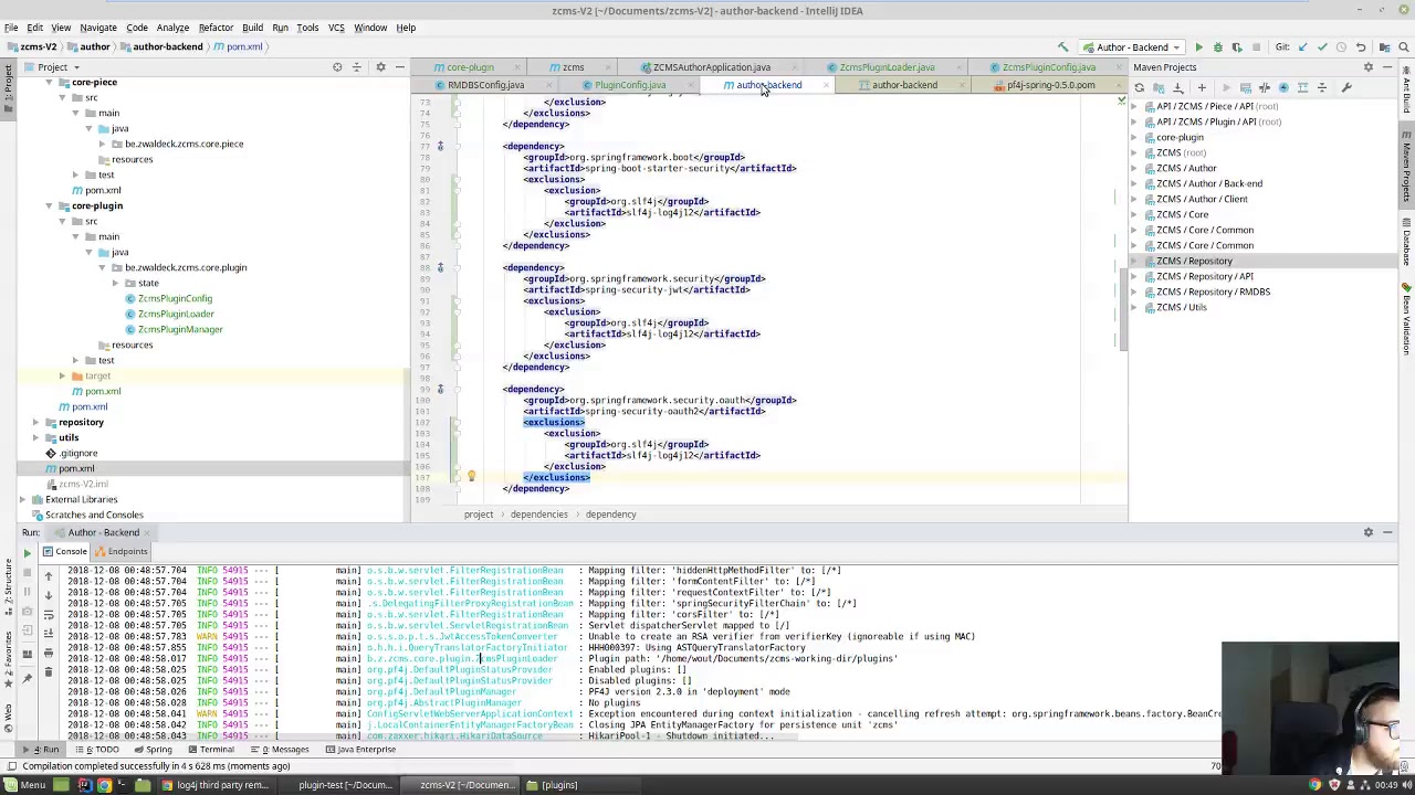 Create a CMS in Java [Plugin System] | Spring | Angular