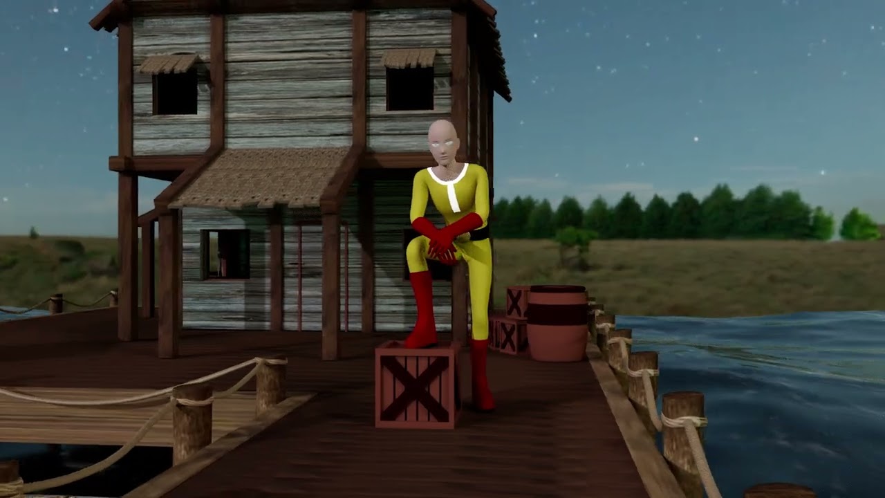ASSIGNMENT 2 - MAYA 3D [SAITAMA - PS20325]