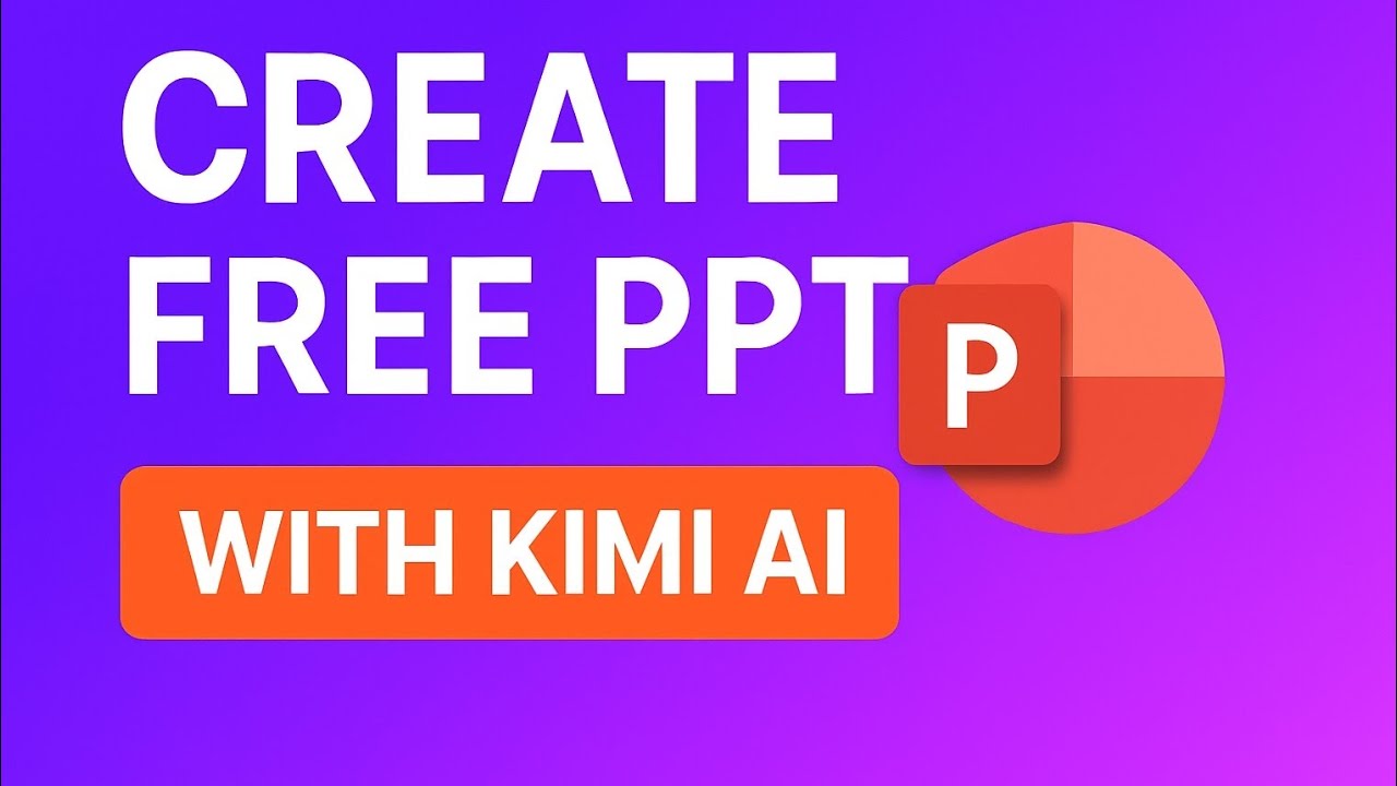 Free PowerPoint presentations with AI| How to create PowerPoint presentations with Kimi Ai