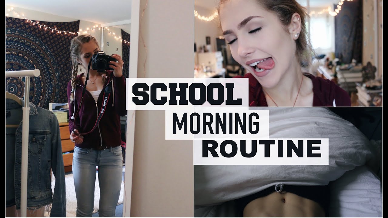 MY SCHOOL MORNING ROUTINE 2016 | Mel Joy
