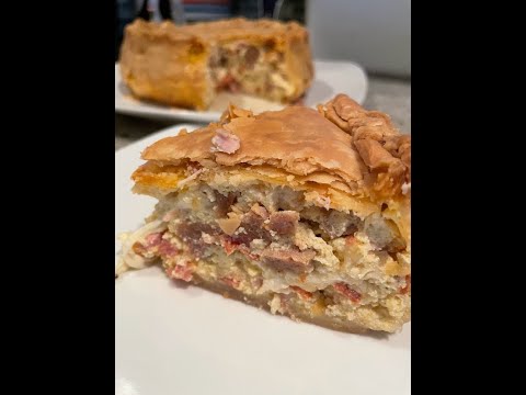 Pizza Rustica! Easy delicious Italian recipe