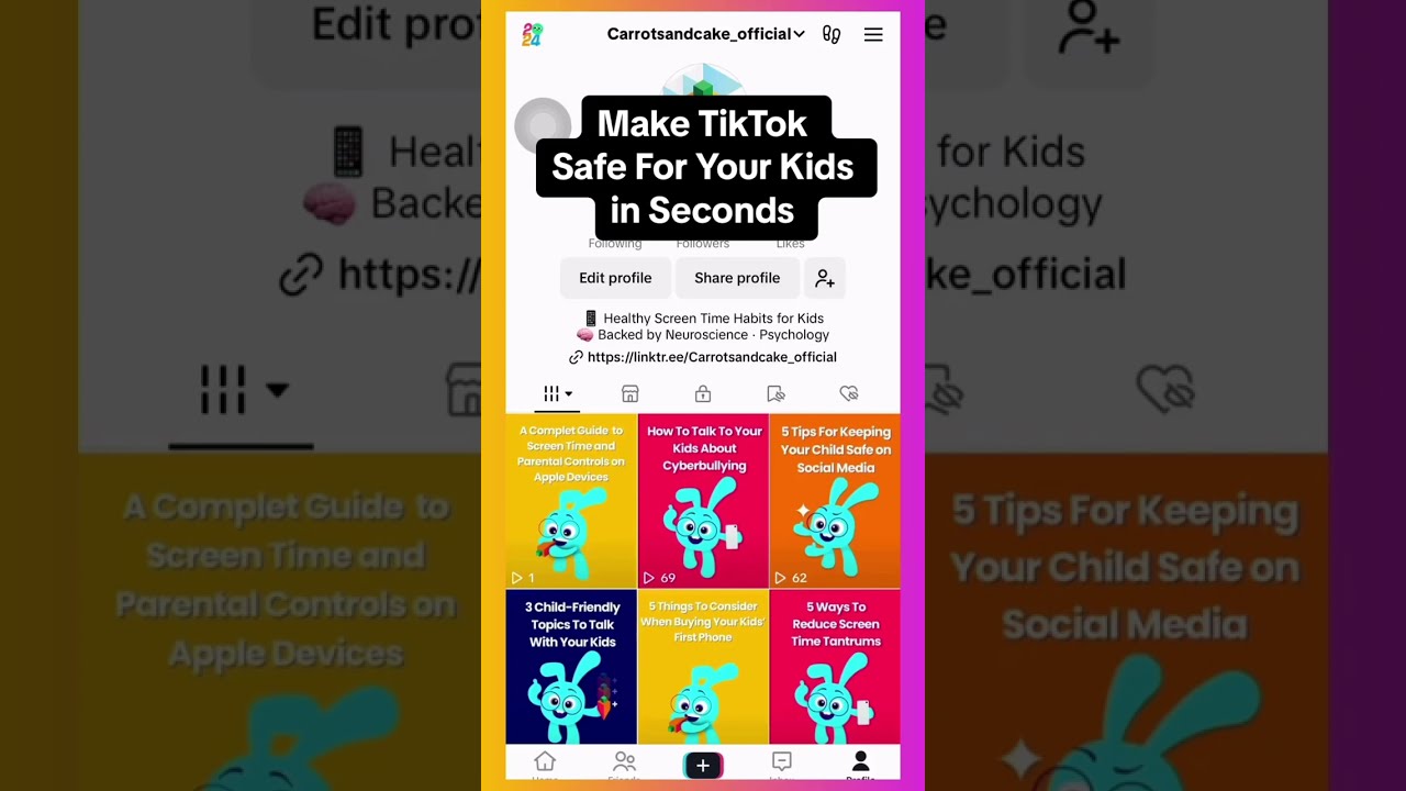 Make TikTok Safer For Kids in Seconds