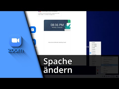 Zoom Sprache ändern | Zoom Sprache umstellen ✅ Tutorial