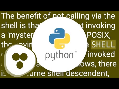 Actual meaning of 'shell=True' in subprocess