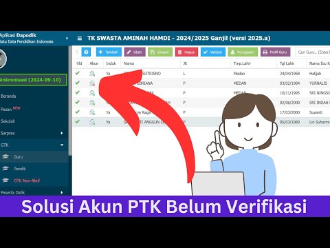 Cara Mengatasi Akun PTK Belum Terverifikasi Padahal Sudah Diverifikasi Sebelumnya