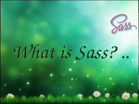 What is Sass?