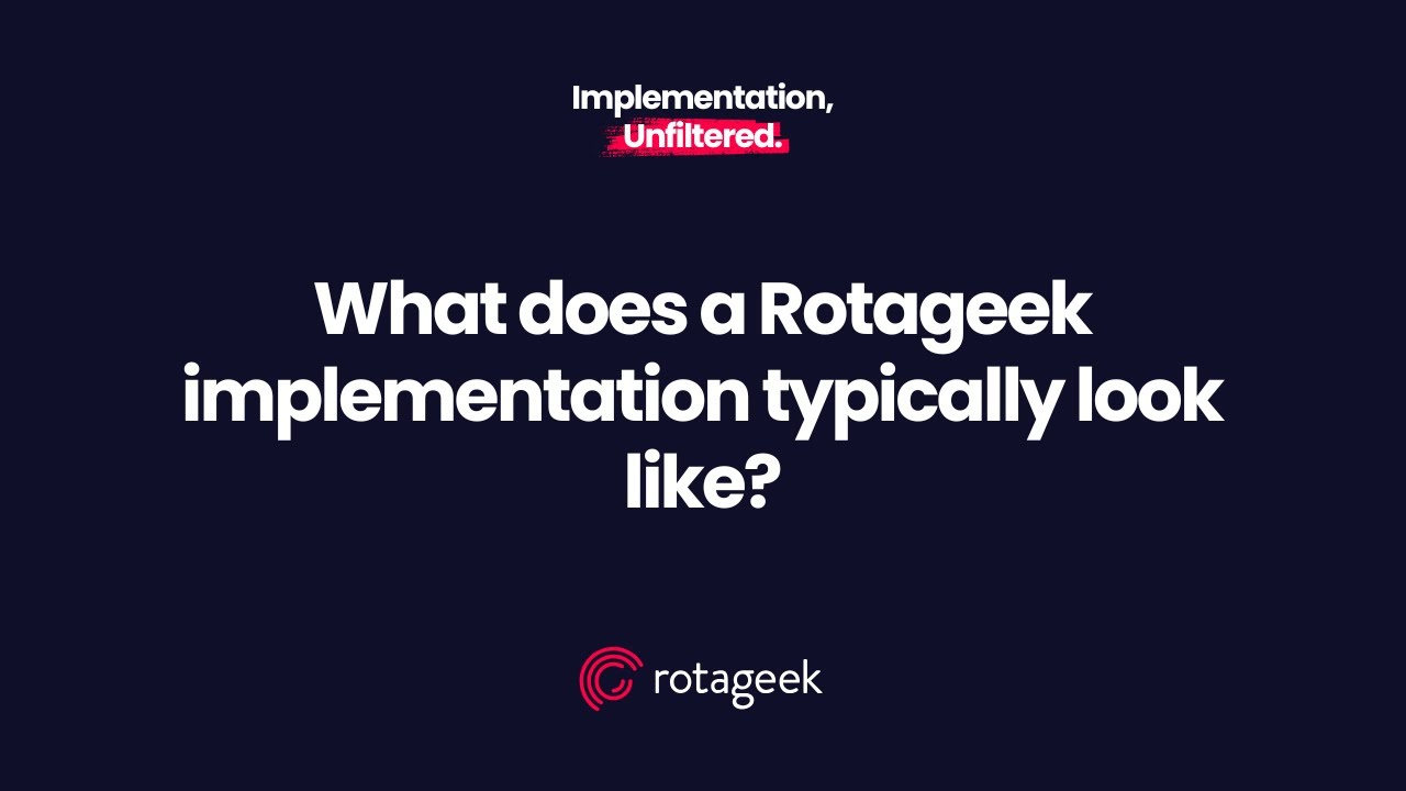 What does a Rotageek implementation typically look like?