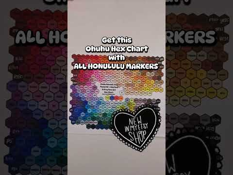 🖌️🎨 New Ohuhu Hex Chart with ALL MARKERS 💫 Ohuhu Honululu 320 + 96 Pastel + Skin +Greytone Set