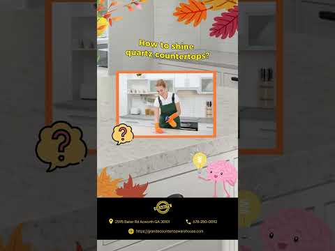 How to shine quartz countertops