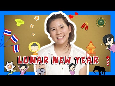 Thai Holiday Words - Lunar New Year
