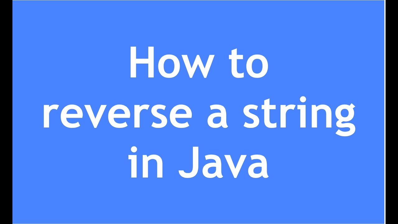 Program to reverse a String in Java | Java String Reverse | Java reverse() | reverseDelimited()