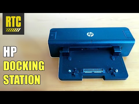 Using HP Laptop Docking Station for Clean and Minimalist Desk Setup