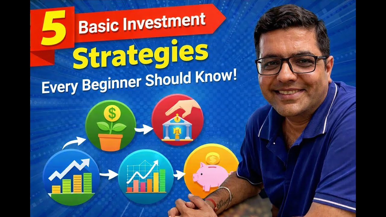 5 Basic Investment Strategies Every Beginner Should Know!