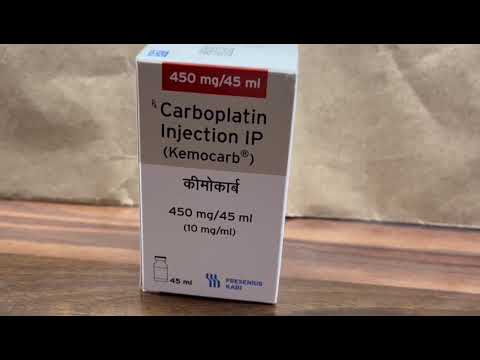 Anti cancer injection - Kemocarb Carboplatin Injection 450 Mg Treatment ...