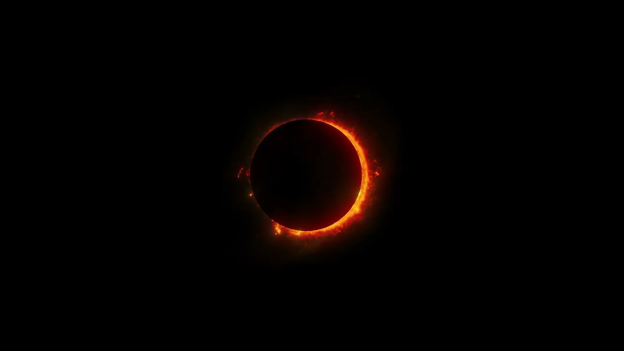 Solar  Eclipse 4K Video