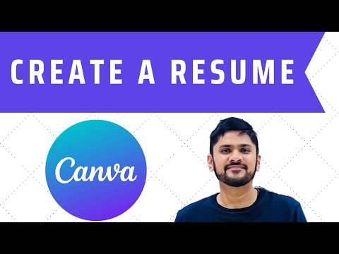 How to create a Resume using Canva in 5 minutes | Create a CV | Amit Thinks