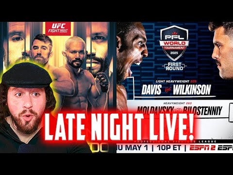 UFC Des Moines Predictions & Betting Breakdown - Late Night Live Sandhagen vs Figueiredo + PFL Live