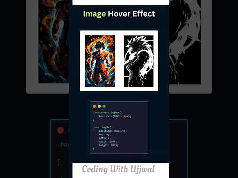 🔥 "Save It! Amazing Image Hover Effect Using HTML & CSS | Source Code in Telegram 📥"