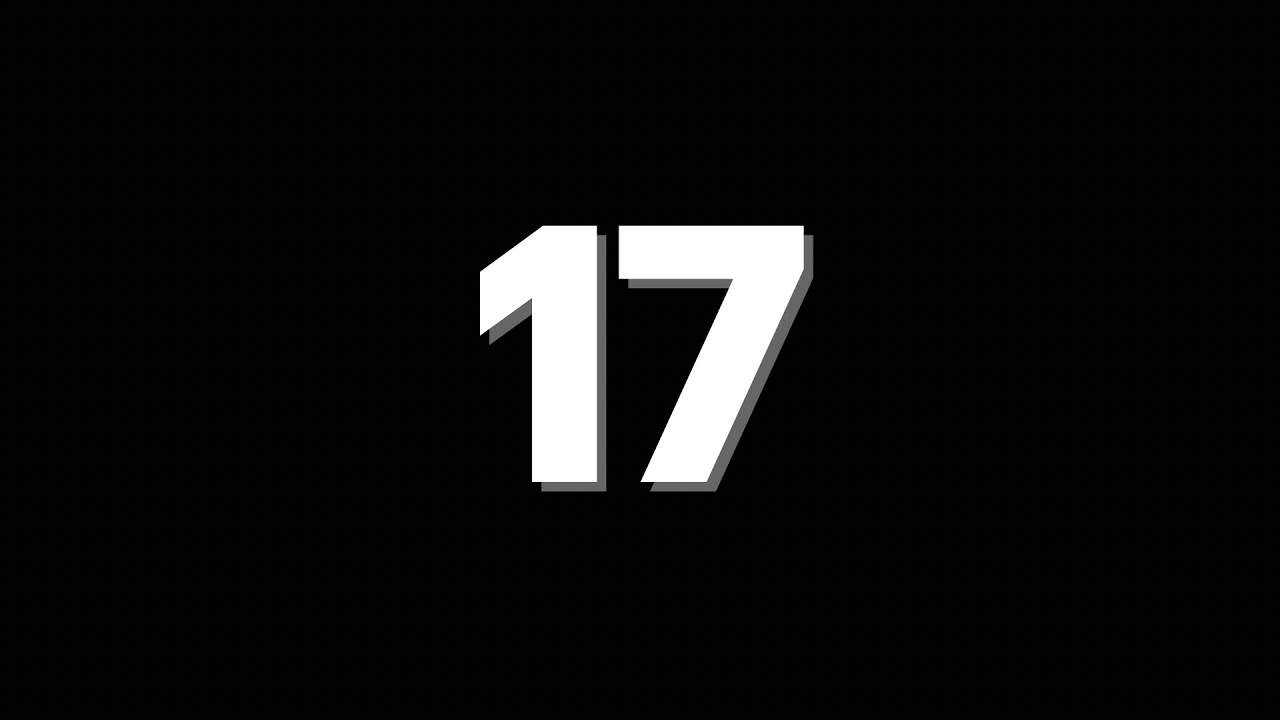 17 Second Countdown Timer With Sound Effect