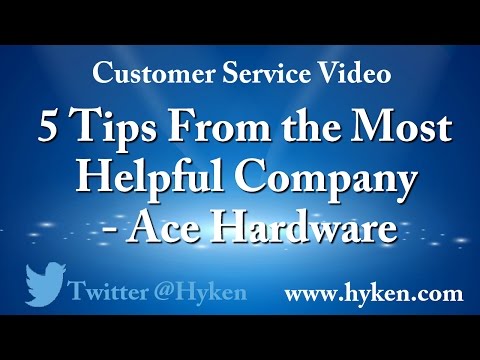 5 Customer Service Training Tips from Ace Hardware